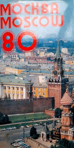 Moskwa 80. Oficjalny przewodnik Komitetu Organizacyjnego Igrzysk ...