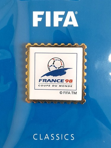 Odznaka Mistrzostwa Świata Francja 1998. FIFA Classics (oficjalny produkt) | Odznaki ...