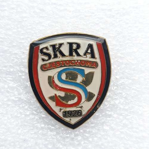 Odznaka Skra Częstochowa duży herb | Odznaki \ Polskie | Antykwariat ...